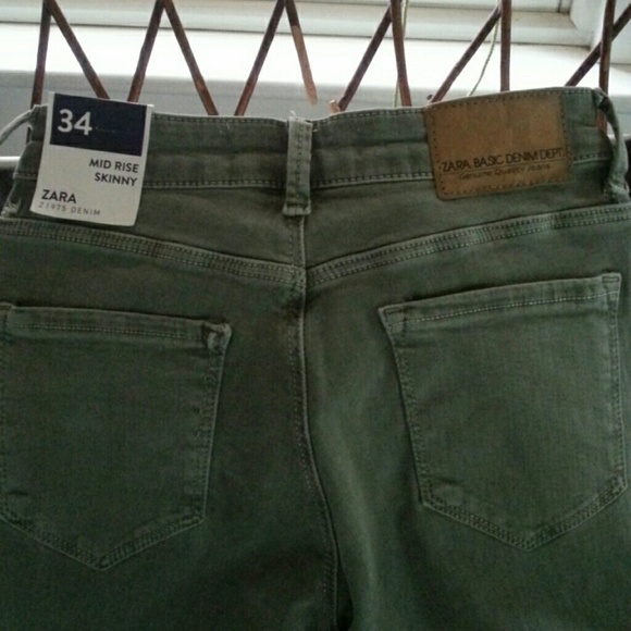 Zara | Jeans | Zara Basic Denim Dept Mid Rise Skinny | Poshmark